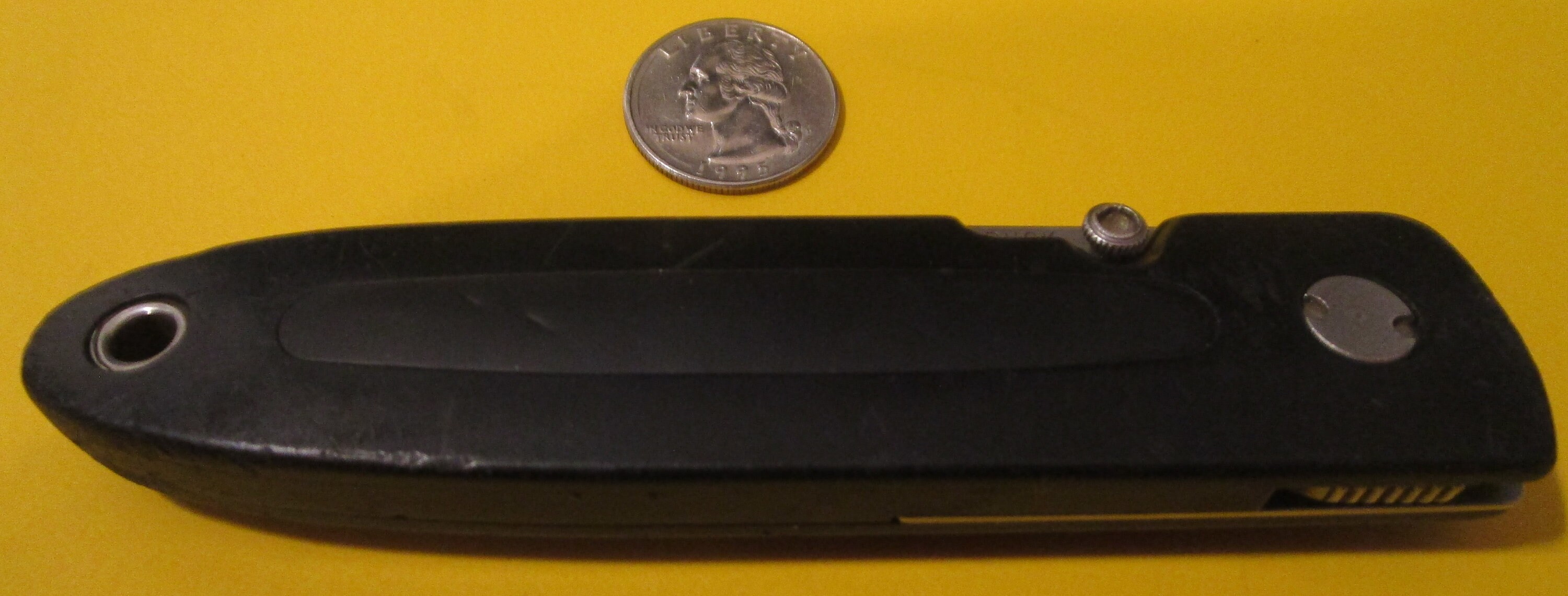 Buck 180 Crosslock Knife Single Plain Blade Liner Lock Pocket Clip ...