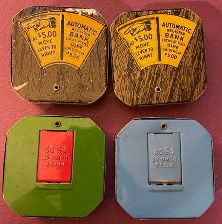 Complete Set of Popeye Dime Register Banks. Rare to Find All Four. - Etsy