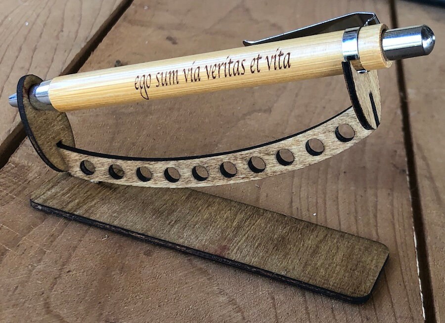 Pen Holder - Desk Stand - Digital Download File for Laser Engraver. - Etsy