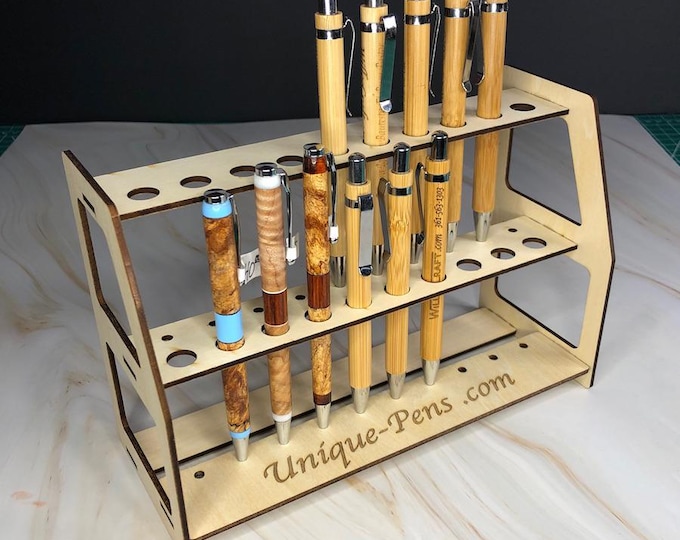 30 Pen Display Rack ... Digital Download SVG File. - Etsy Canada