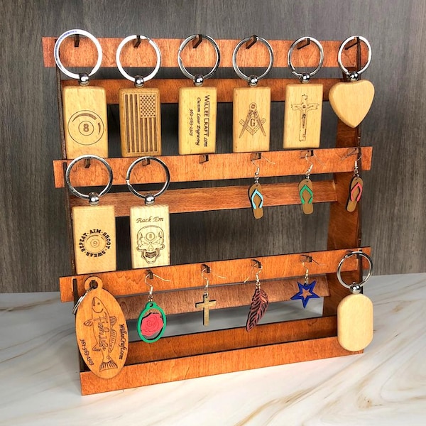 Keychain Display Stand - Etsy