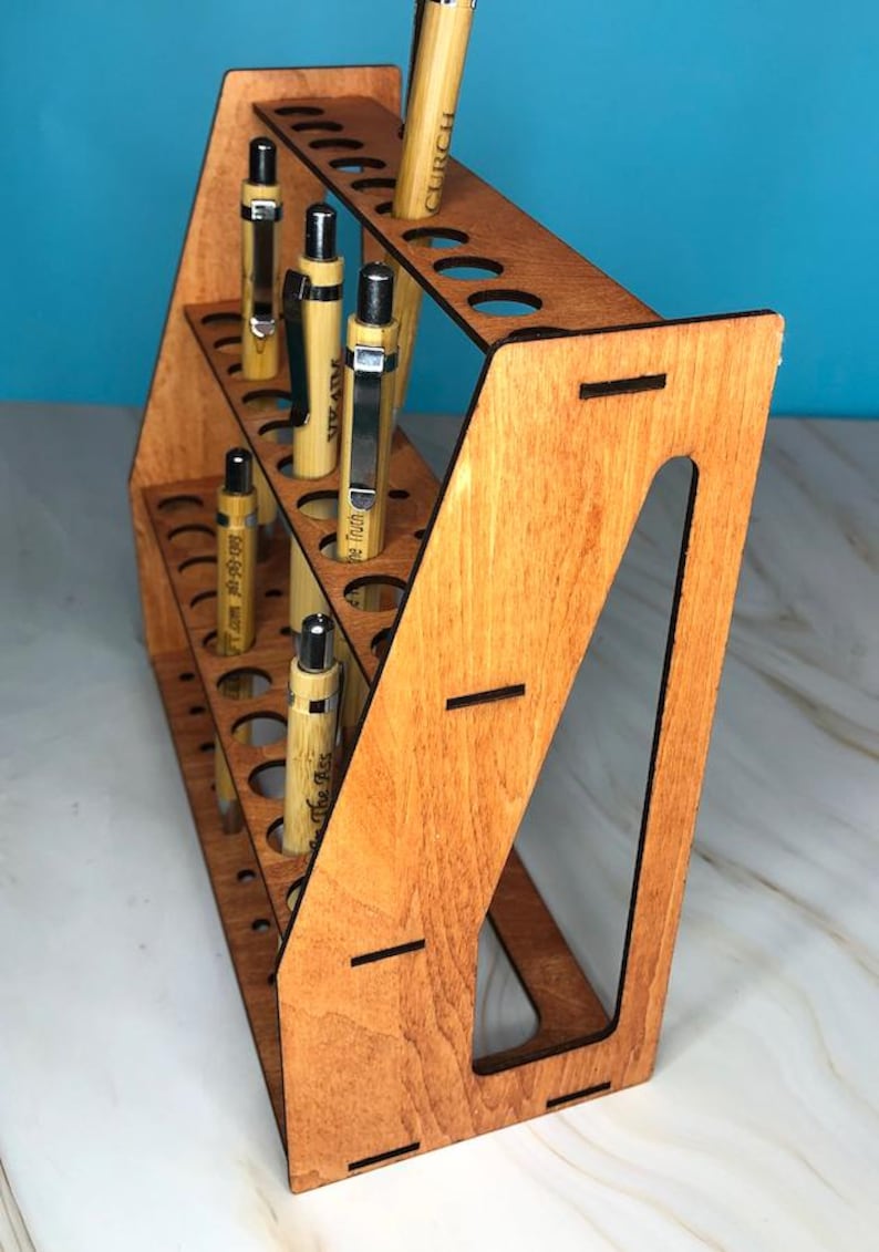 30 Pen Display Rack ... Digital Download SVG File. - Etsy