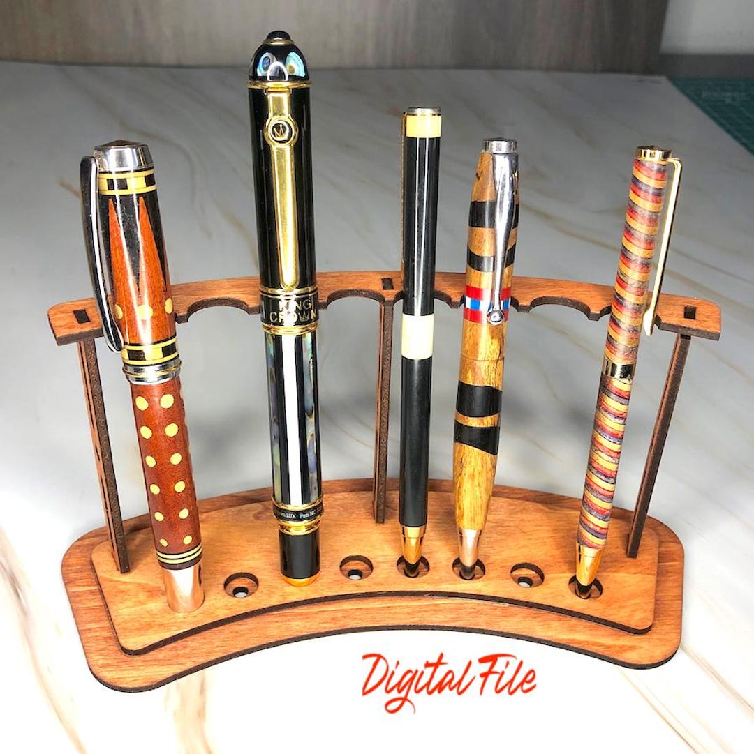 Digital File 8 Pen Display Stand ... - Etsy
