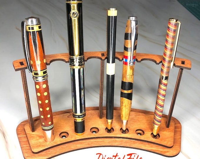 30 Pen Display Rack ... Digital Download SVG File. - Etsy Canada