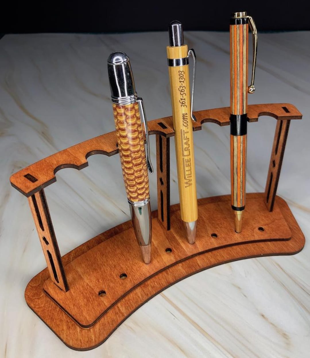 8 Pen Display Stand for Your Custom Made Pens - Etsy