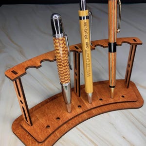8 Pen Display Stand for Your Custom Made Pens - Etsy