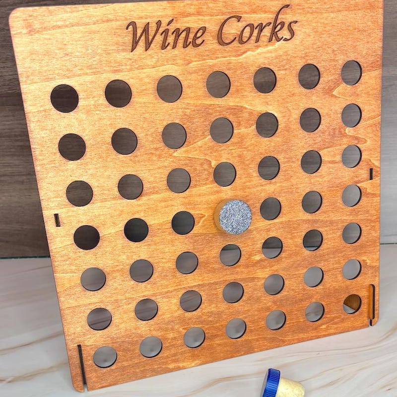 Wine Cork Holder - Etsy