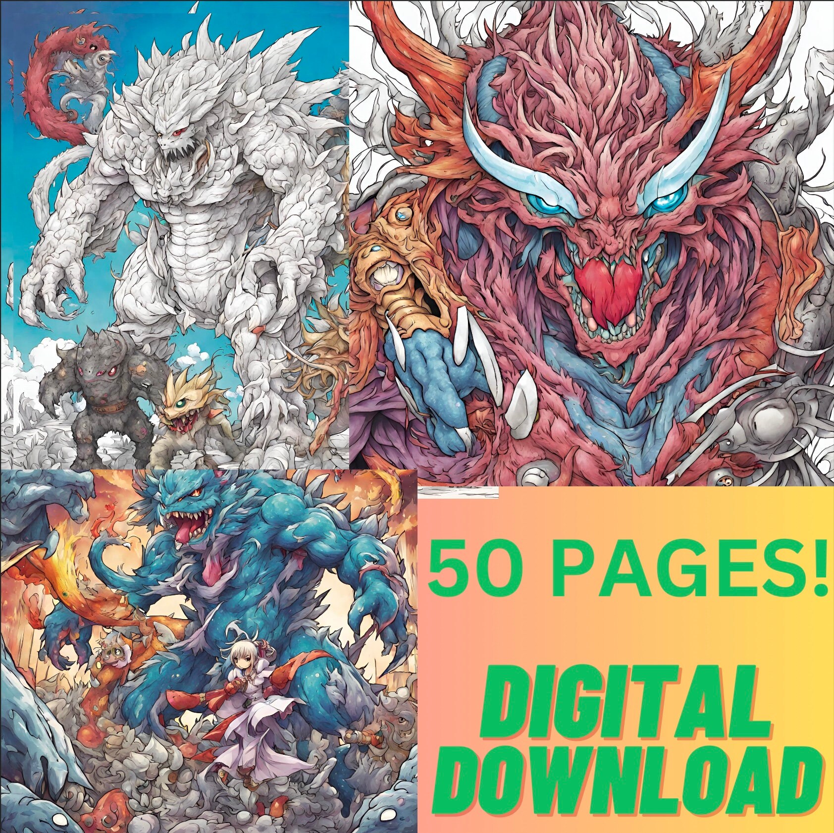 Pacific Rim Kaiju Coloring Pages