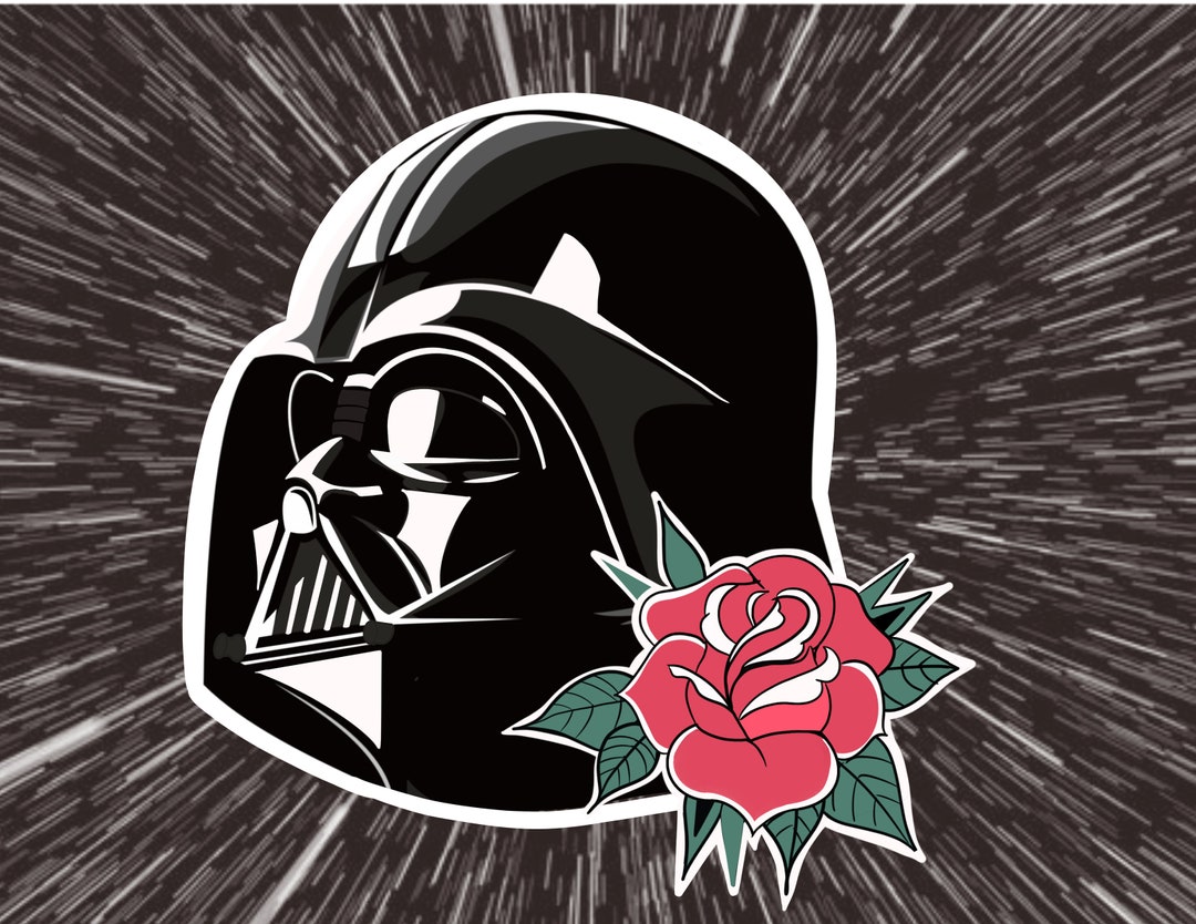 Darth Vader | Star Wars | Laminated Vinyl Sticker - Etsy