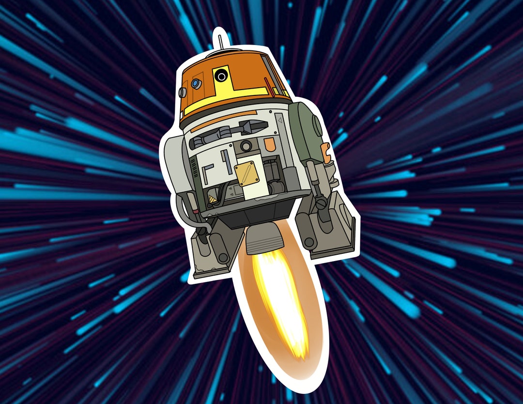 Chopper | Star Wars | Laminated Vinyl Sticker - Etsy