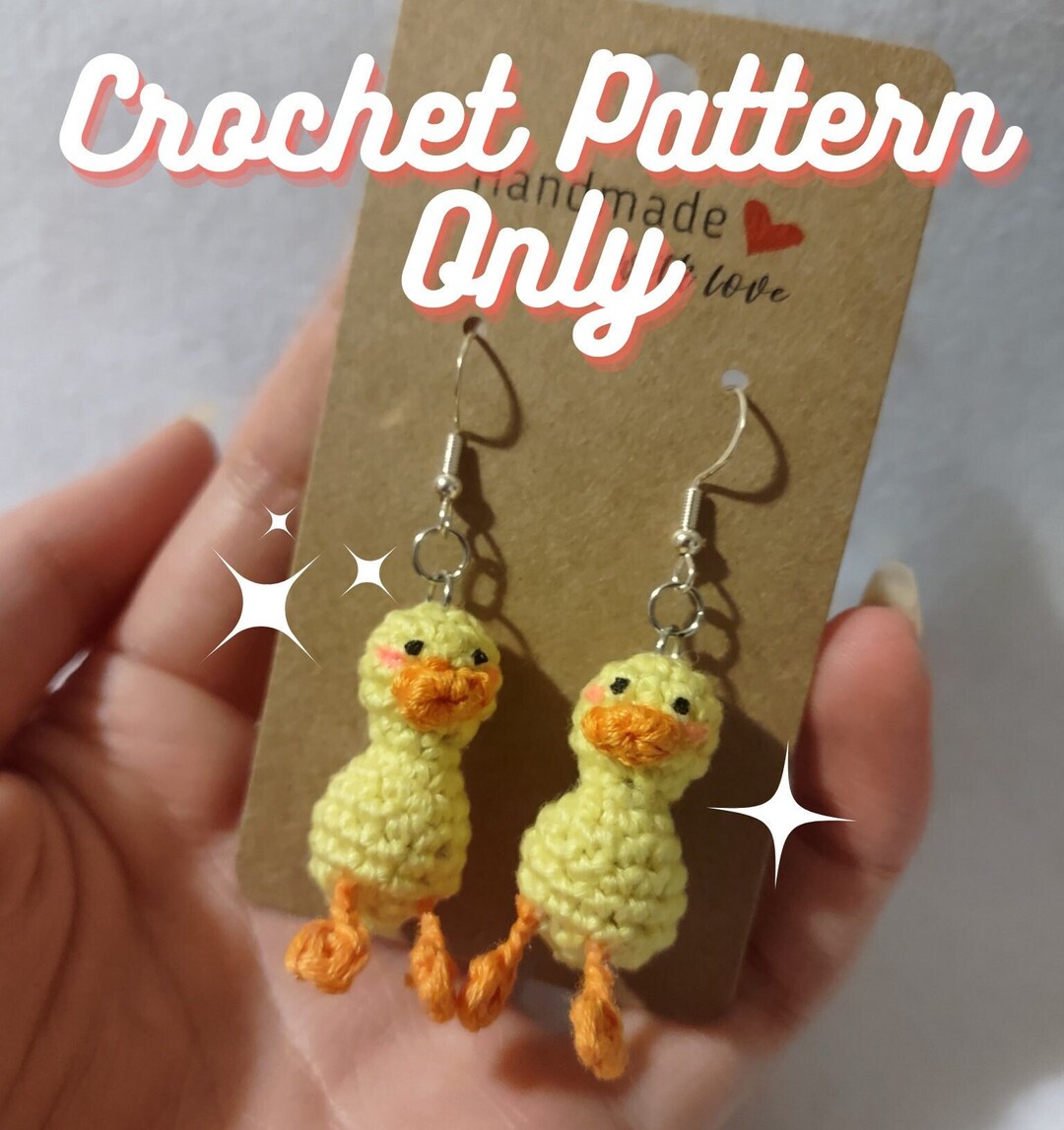 PDF PATTERN, Mini Crochet Derpy Duck Pattern, Crochet Duck, Duck Lovers ...