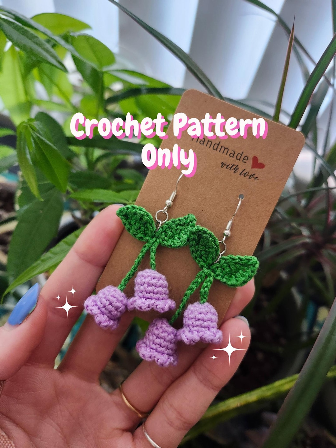 No Sew Mini Crochet Bellflower PDF PATTERN, Crochet Flowers, Gift for ...