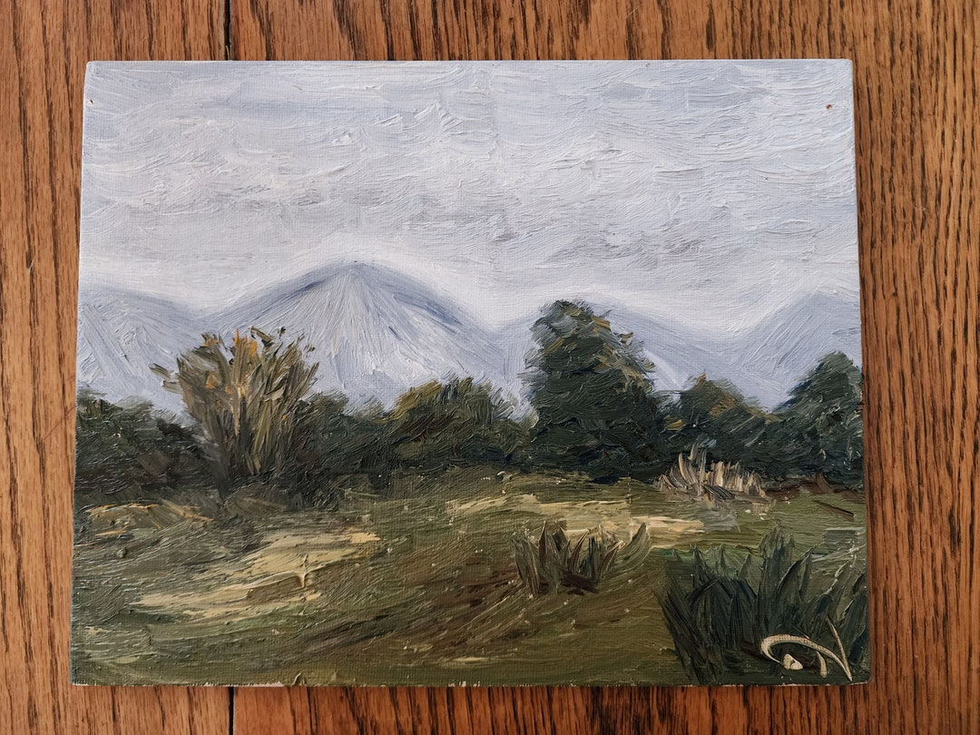 Original Oil Painting 8x10 Landscape - Etsy