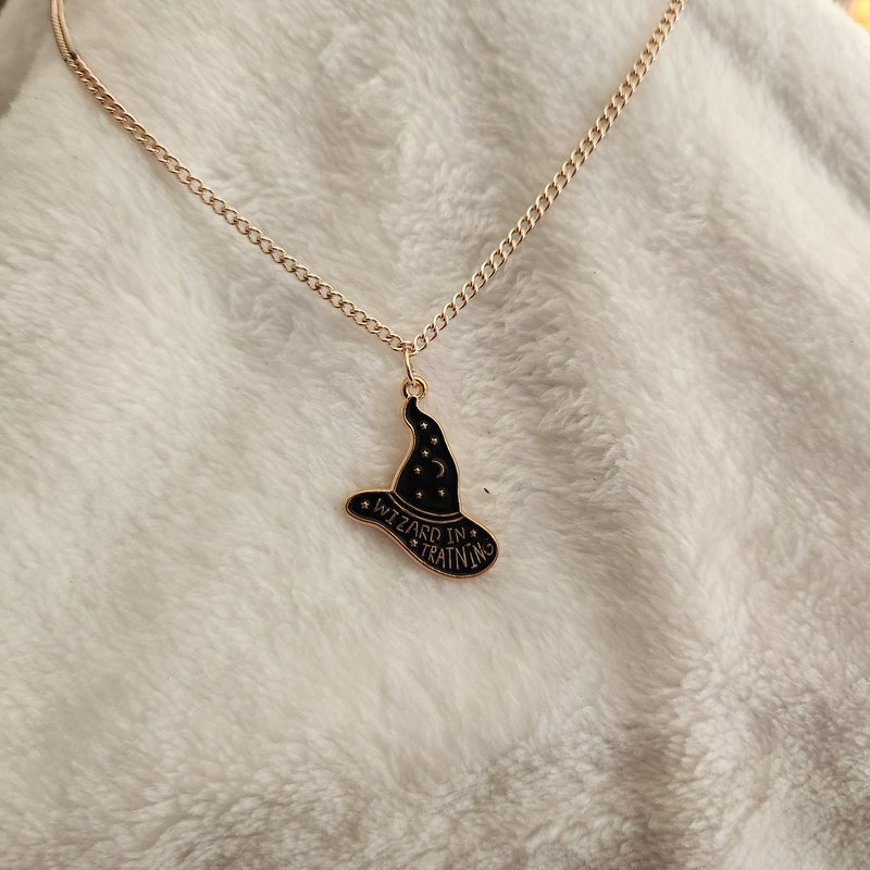 Witch Hat Necklace - Etsy