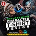 Character Vol.1 T-shirt Design Bundle Suitable for Printing, 100 + High ...