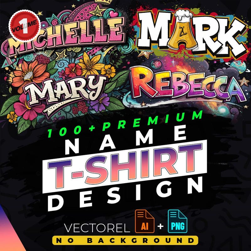 Designer Name Graphics - Etsy