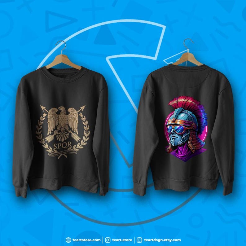 Roman Vol.1 T-shirt Design Bundle Suitable for Printing, Urbanwear ...