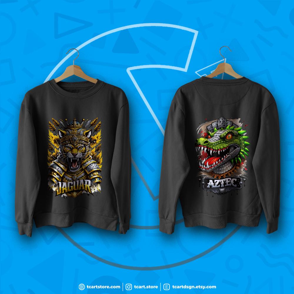 Aztec Vol.1 T-shirt Design Bundle Suitable for Printing, 100+ High ...