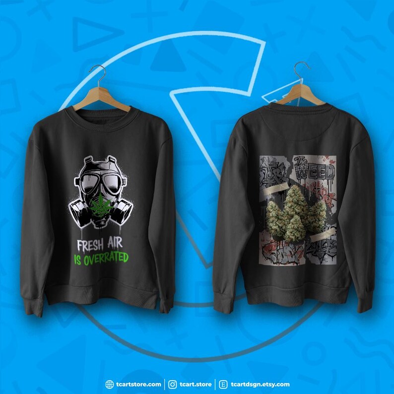 Weed Vol.9 T-shirt Design Bundle Suitable for Printing, 100+ High ...
