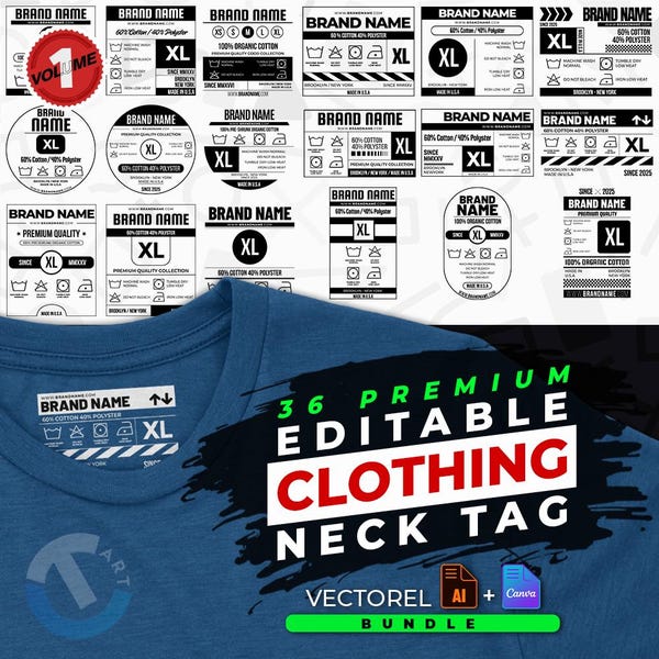 Custom Neck Labels - Etsy