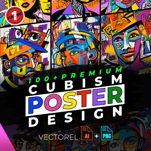 Cubism Posters - Etsy