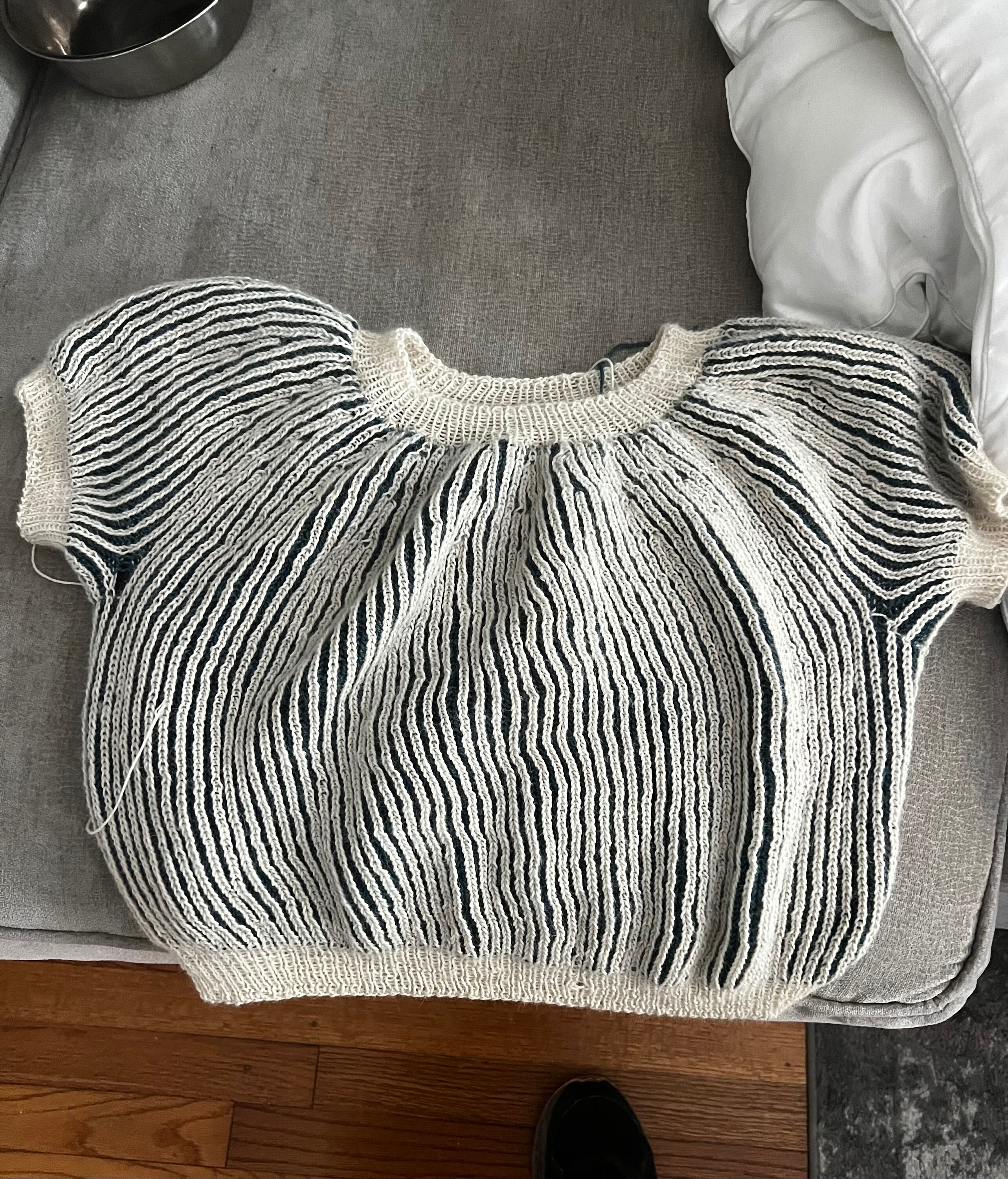 Tart Reversible Sweater Knitting Pattern - Etsy