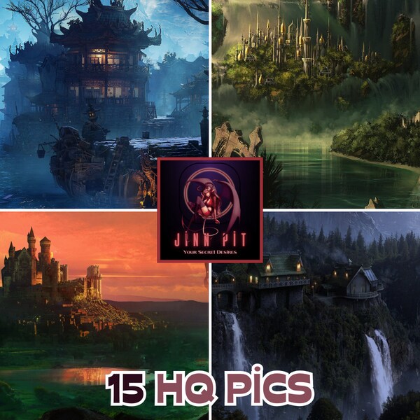 Fantasy Landscape - Etsy