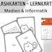 Computer Science & Media: Flash Cards - Learning Cards - Etsy