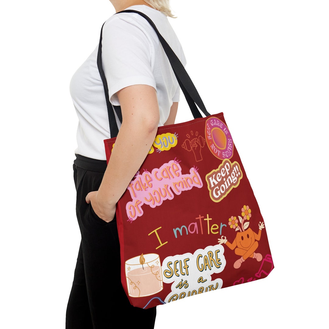 Self-care Tote Bag Stylish Tote Bag Self-care Gifts for - Etsy