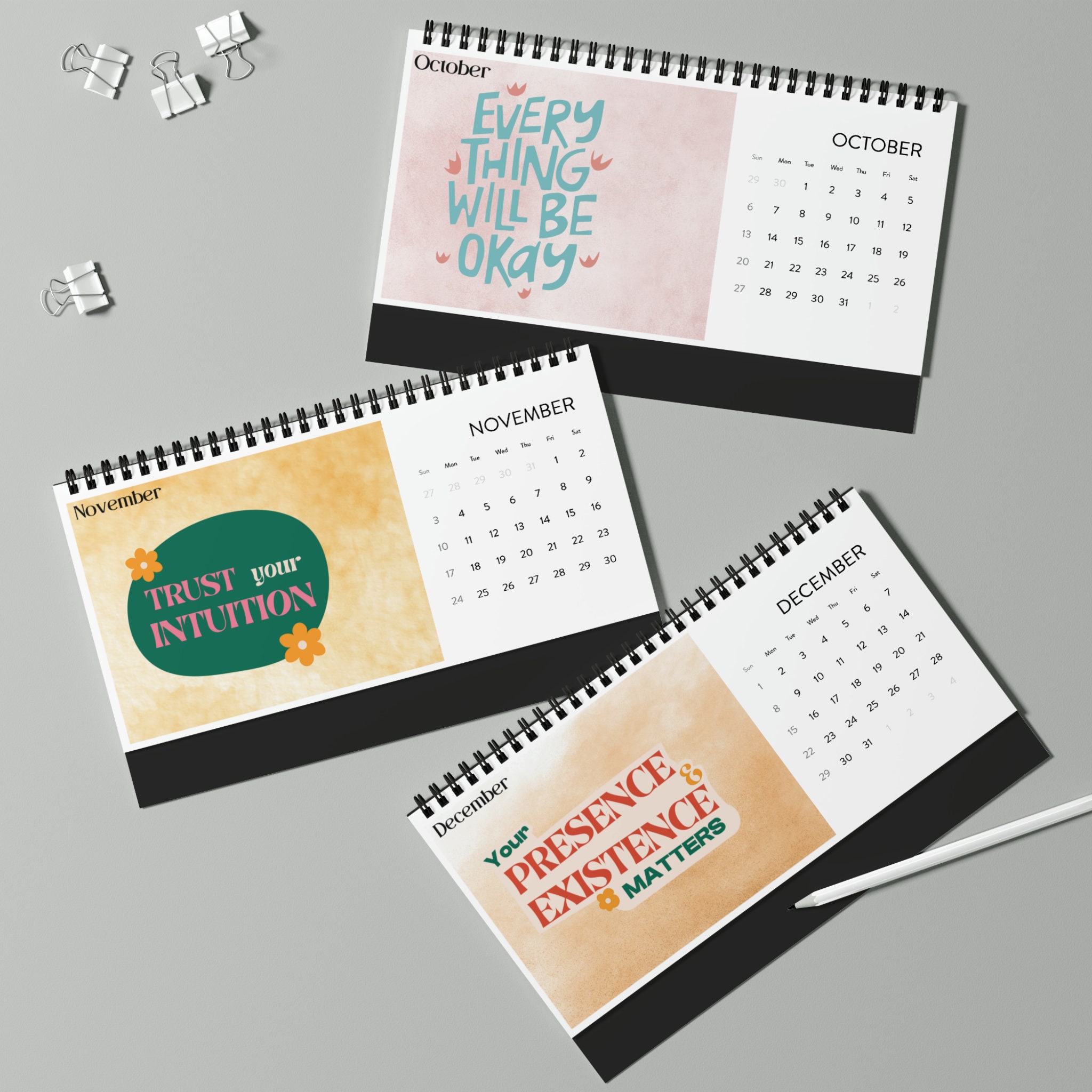 Self Love Calendar 2024 Self Care Cute Calendars Gifts - Etsy