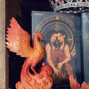 Phoenix Bookends/decor - Etsy