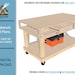 CNC Table Workbench Plans | 1000mm X-carve, Storage (PDF Plans) - Etsy