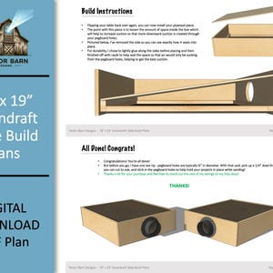 Downdraft Sanding Table Build Plans | DIY Downdraft Plans | Workshop ...