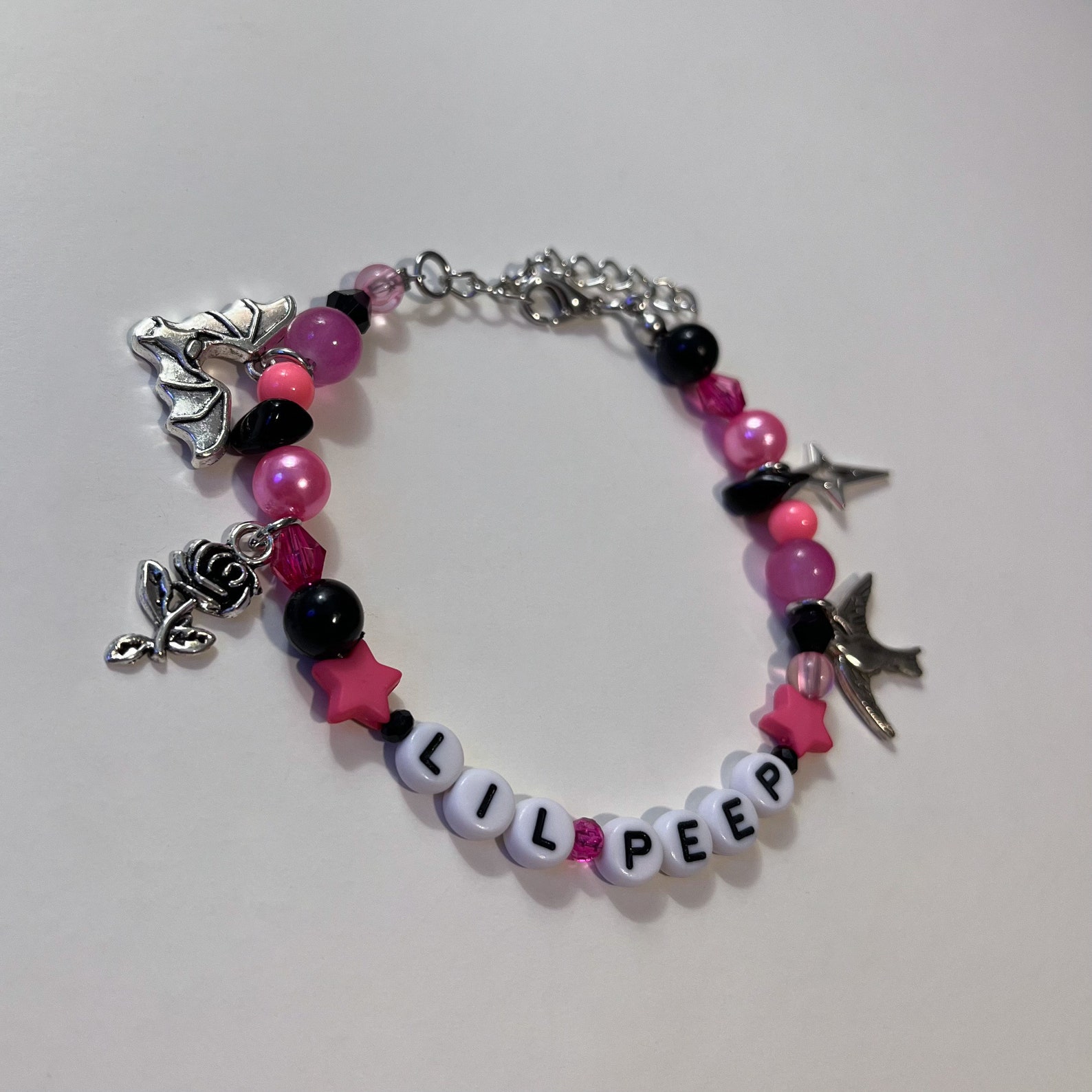 Lil Peep Album Cover Charm Bracelet - Etsy