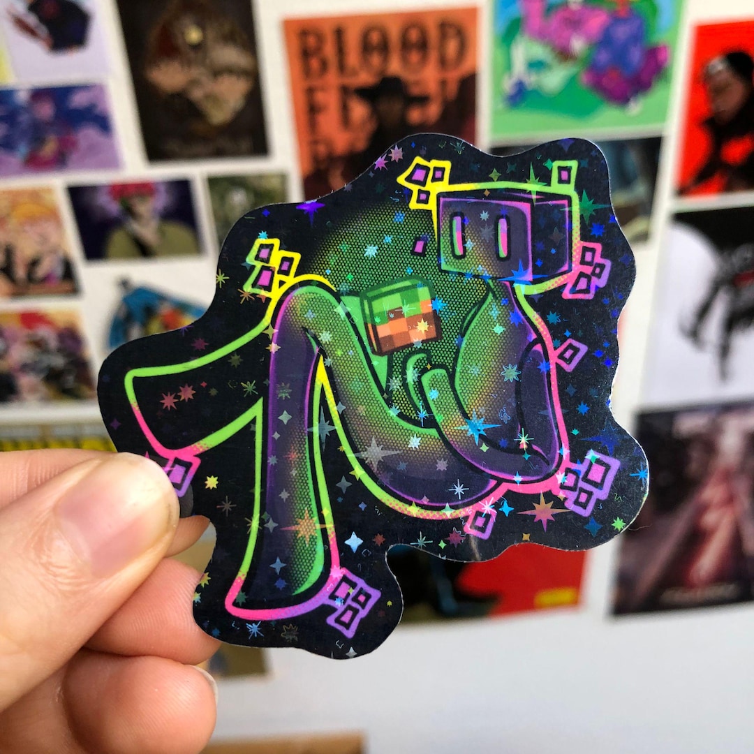 Enderman Vinyl Sticker - Etsy