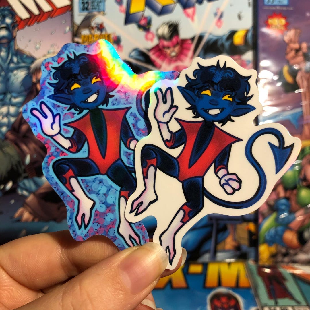 Nightcrawler! | Vinyl Stickers - Etsy