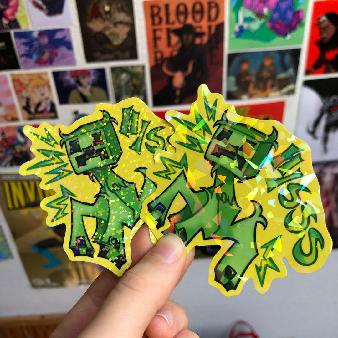Creeper | Vinyl Sticker - Etsy