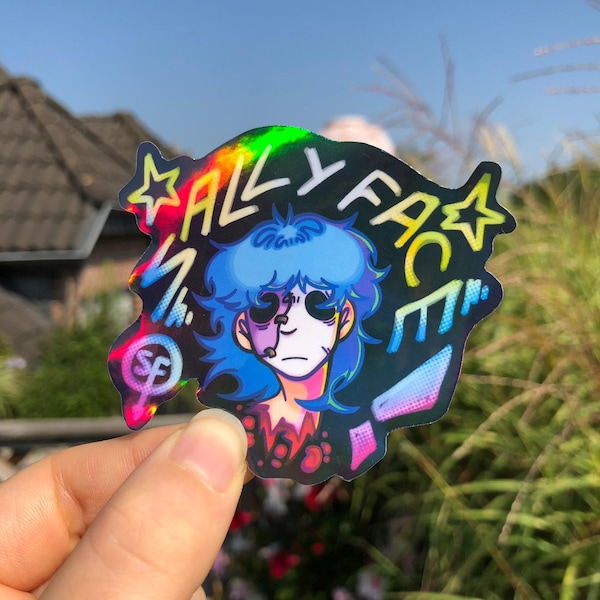 Sally Face Sticker Set - Etsy Canada