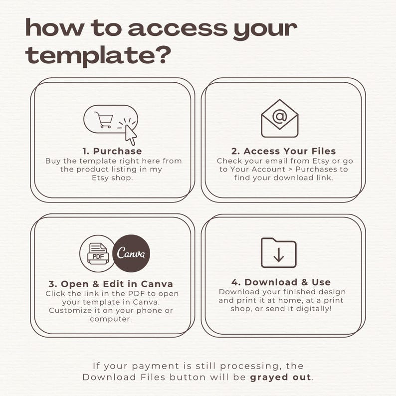 Modèle de facture Canva, simple formulaire professionnel modifiable ...