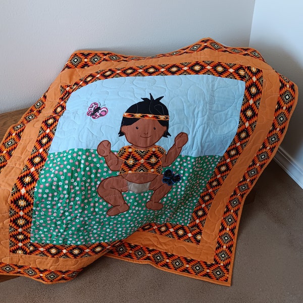 Indigenous Baby Blanket - Etsy