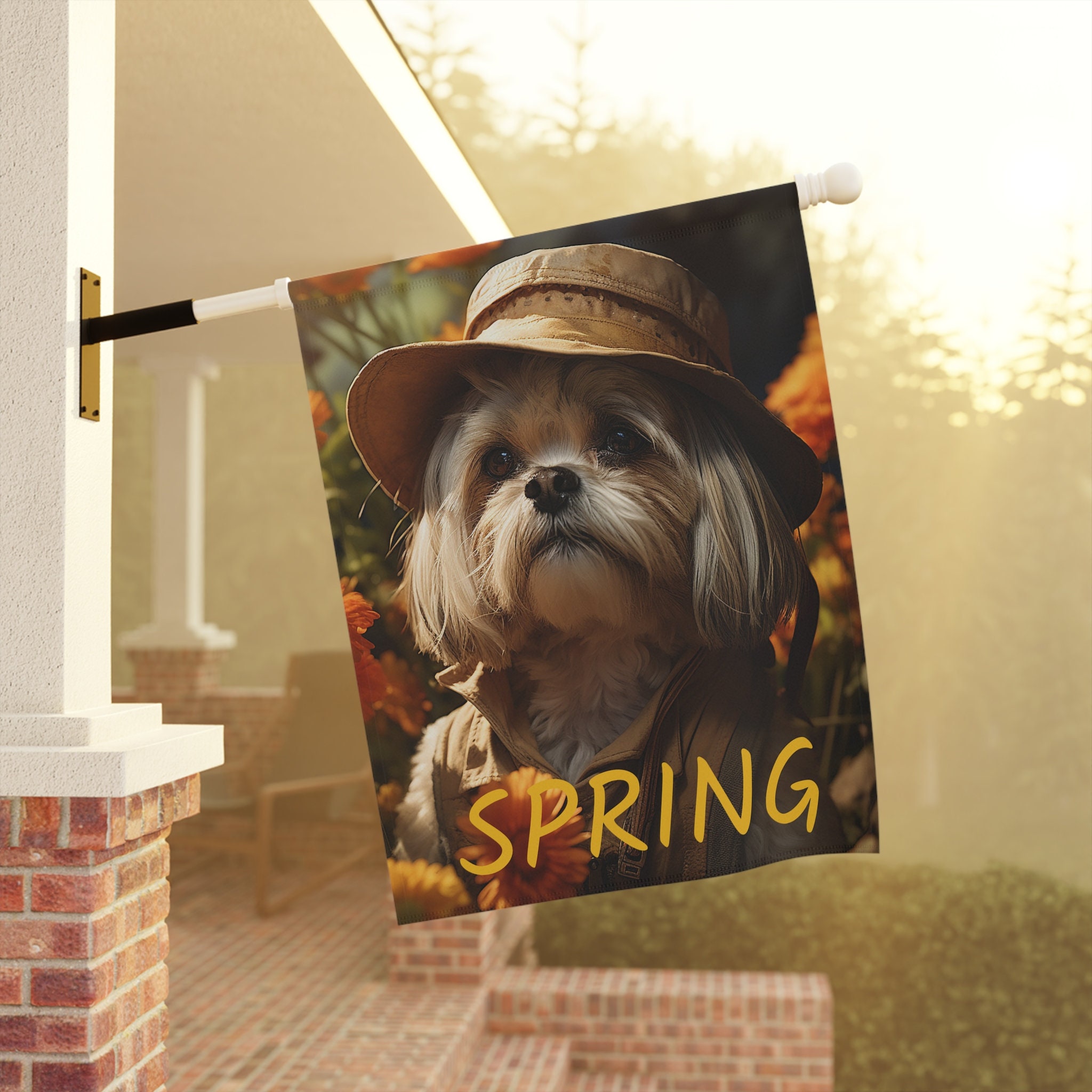 Shih Tzu Flag, Garden Flag, Dog Flag - Etsy