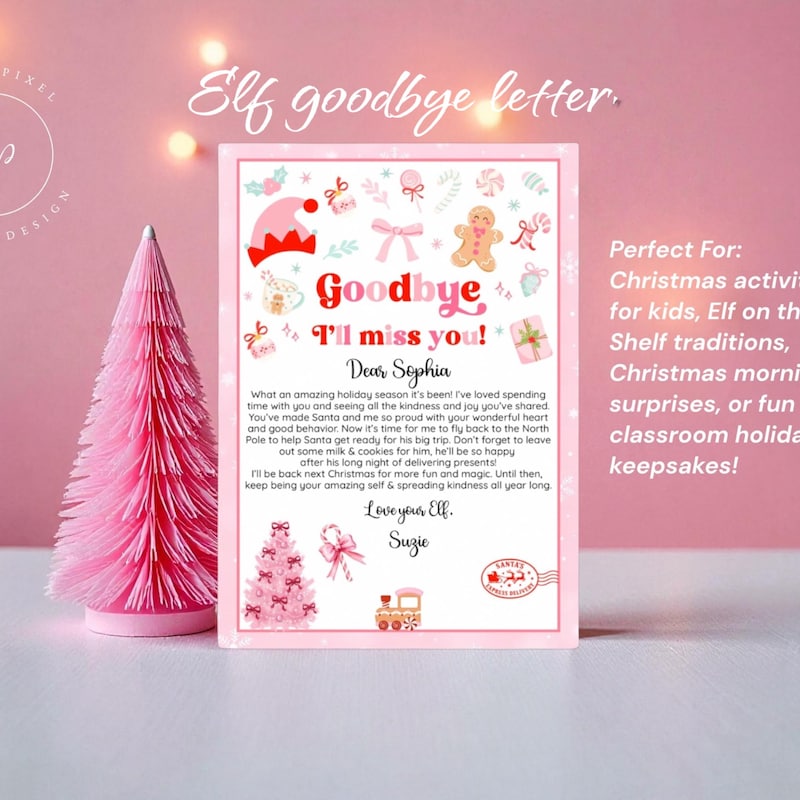 Elf Goodbye Girl - Etsy UK