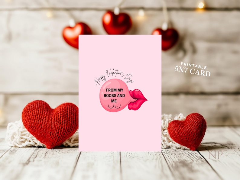 Tarjeta de San Valentín atrevida: Humor adulto (Descarga digital ...