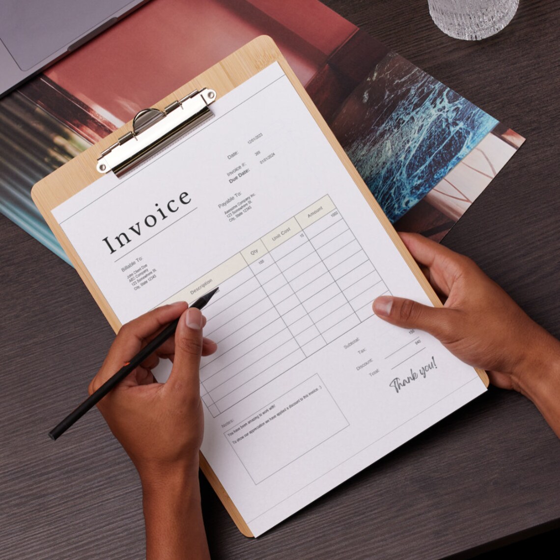 Invoice Templates Pack Printable PDF and Word Editable PDF for Small ...