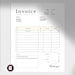 Invoice Templates Pack Printable PDF and Word Editable PDF for Small ...