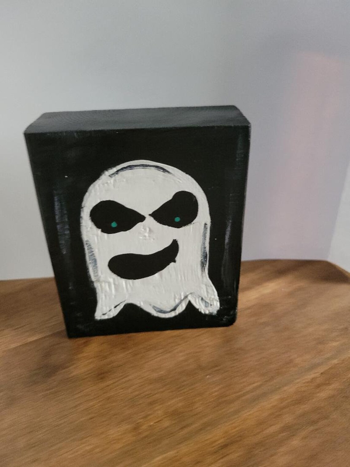 Halloween Shelf Sitter Décor Ghost Block - Etsy