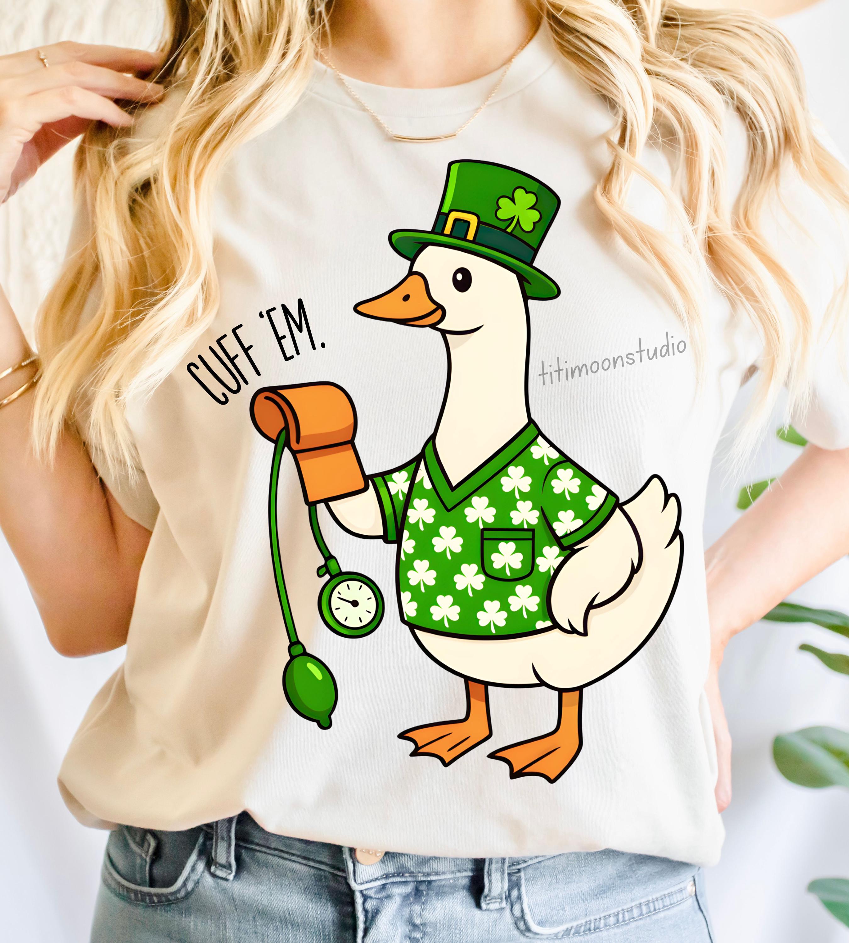St Patrick's Day Nurse Png, Nurse Life Png, Nurse Practitioner Png, ER ...