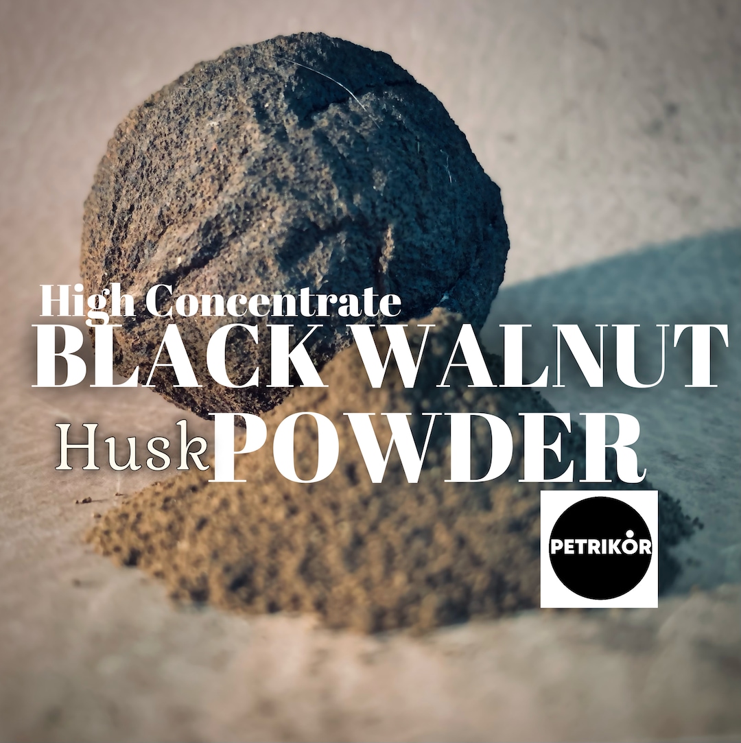 Black Walnut Husk Powder. Black Walnut Ink Pigment. Wild Pigment ...