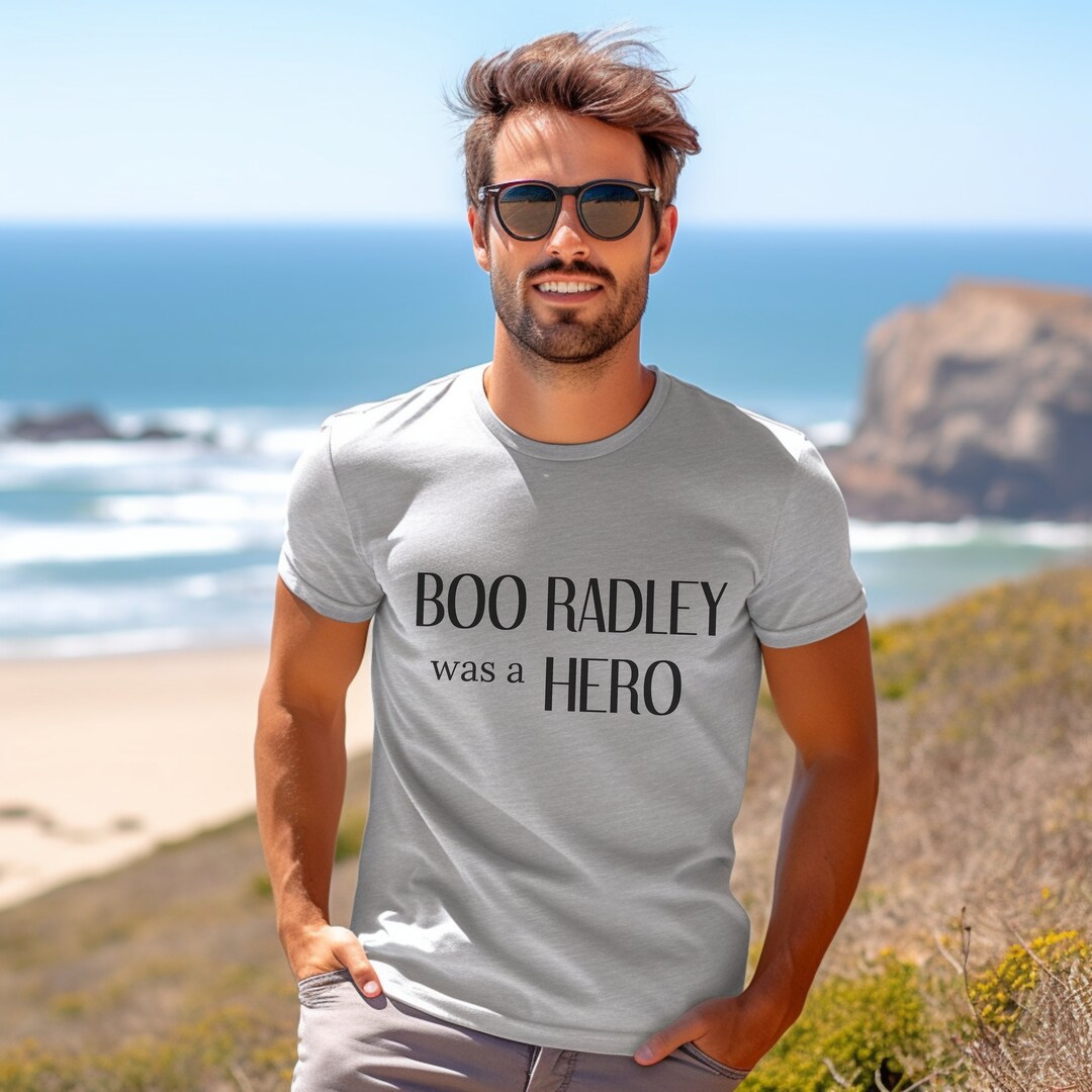 Boo Radley Was a Hero Short Sleeve Tshirt to Kill a Mockingbird T-shirt ...
