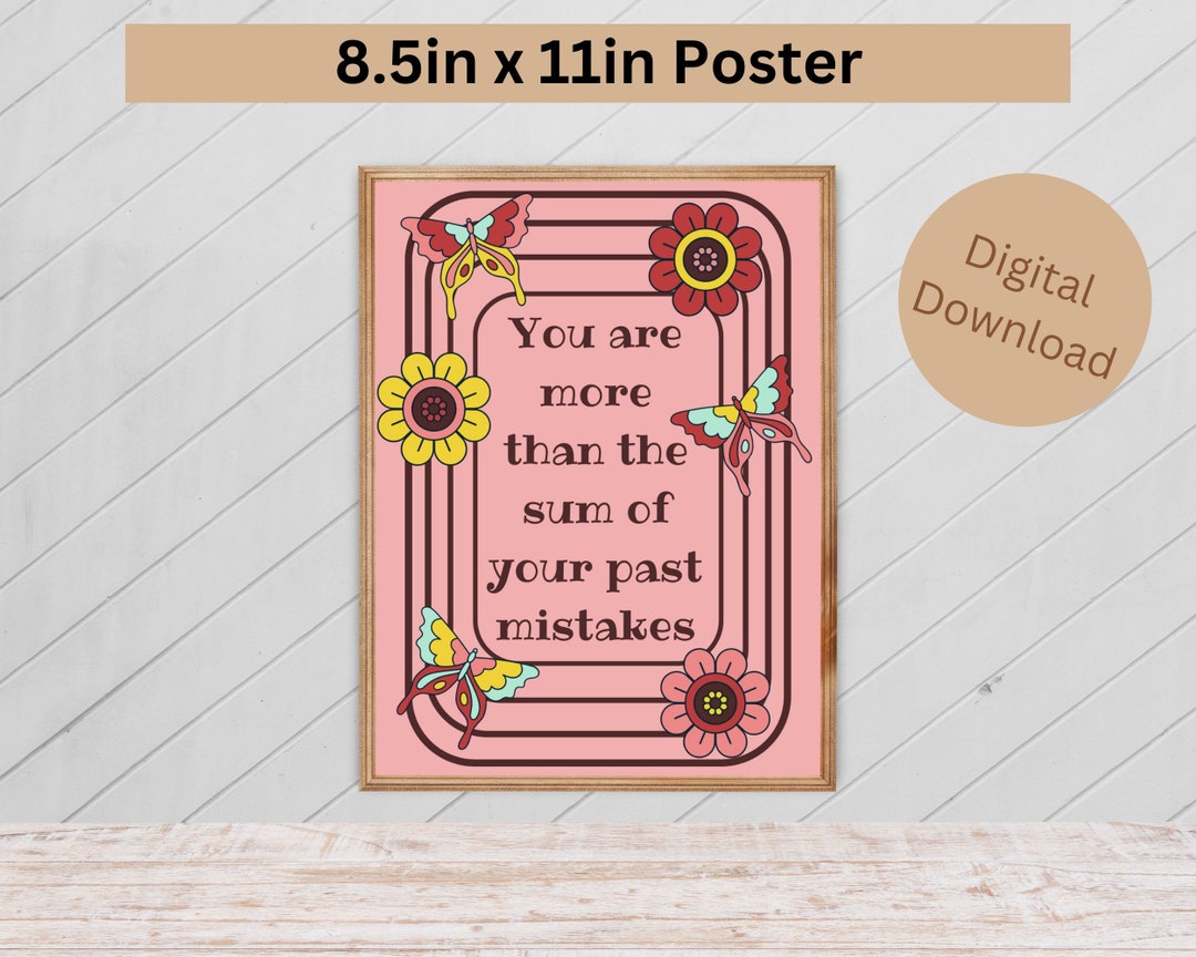 Poster, Wall Art, Encouragement, Motivation, Digital Poster, Wall Decor ...